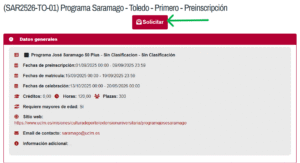 Instrucciones | Programa Universitario José Saramago 50 Plus – Toledo